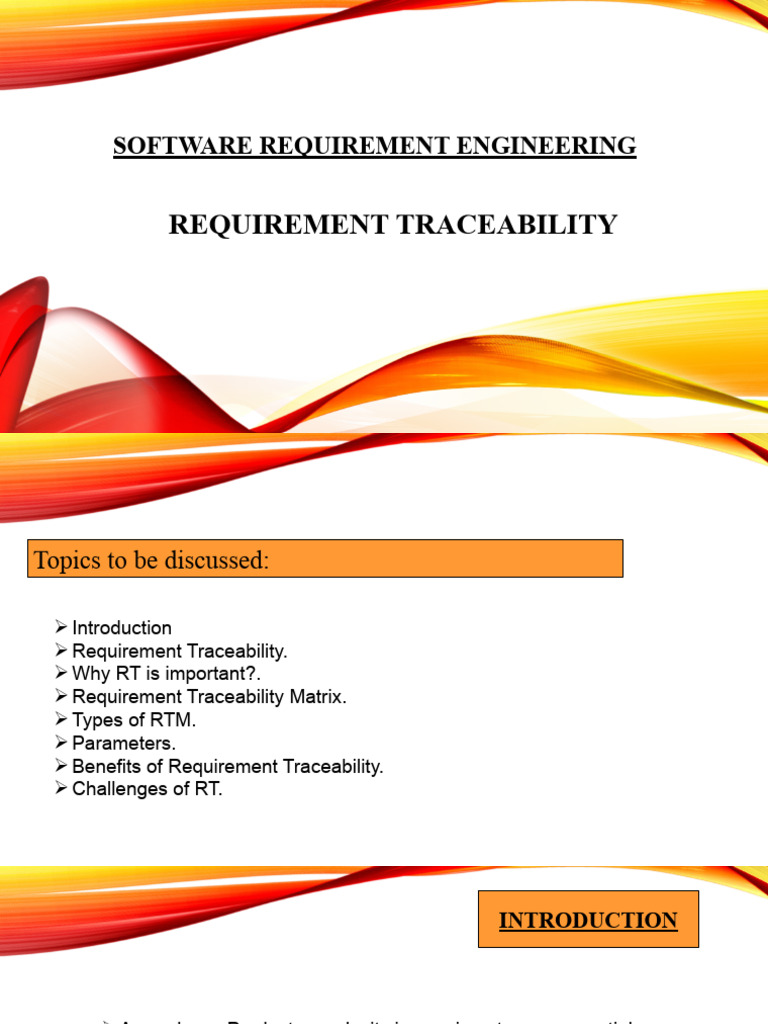 Requirement Traceability | PDF | Software Release Life Cycle | Systems ...