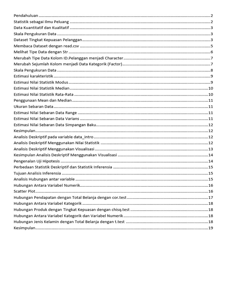 Statistics Using R For Data Science-1 | PDF | Metode & Bahan Ajar