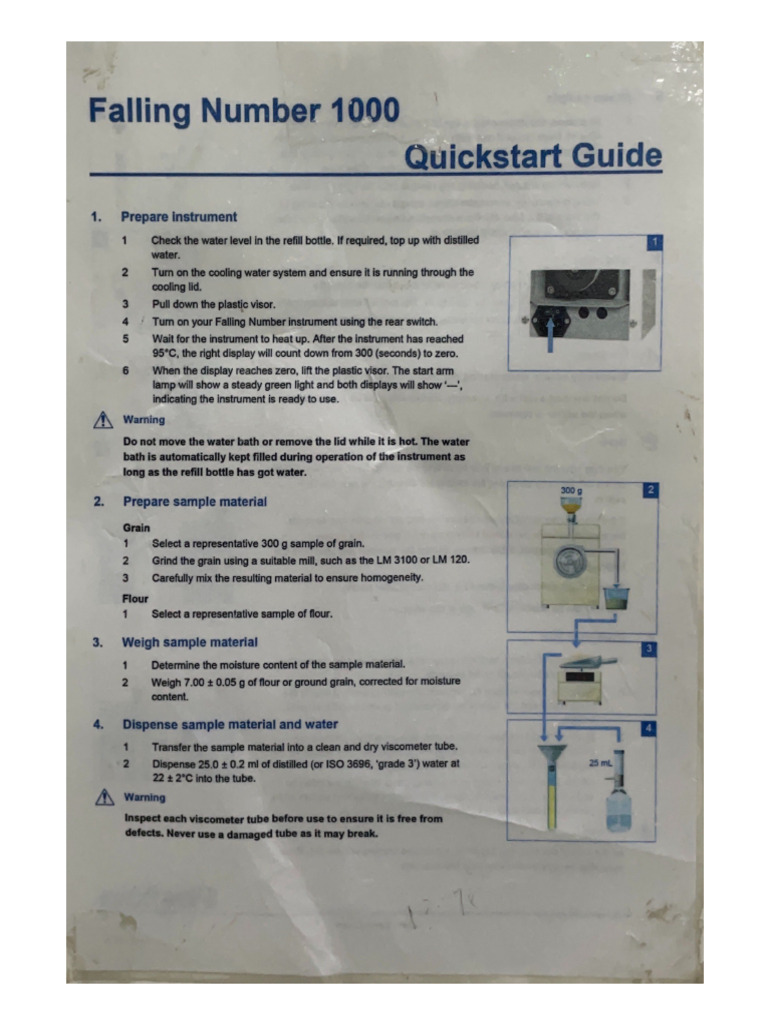 Falling Number 1000 | PDF
