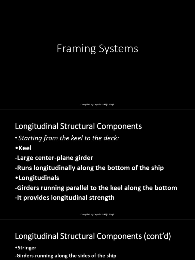 03 Framing Systems | PDF | Deck (Ship) | Hull (Watercraft)
