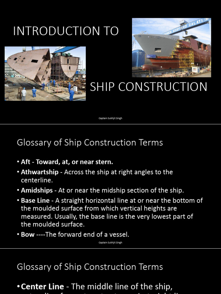 02 Basic Definitions | PDF | Deck (Ship) | Ships