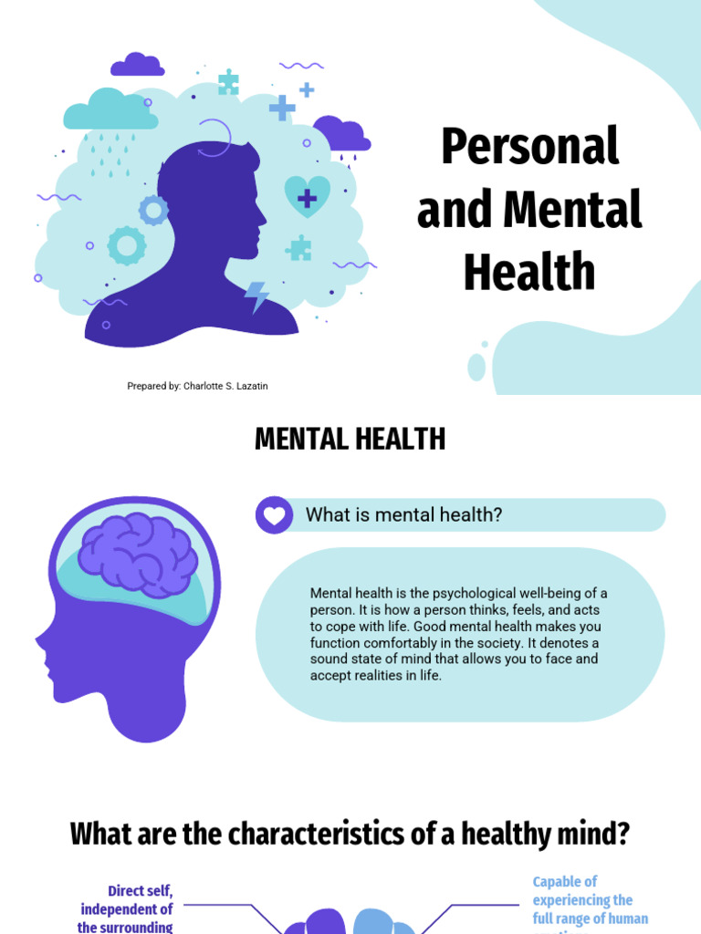 Chapter-4-Personal-and-Mental-Health | PDF | Mental Disorder | Grief
