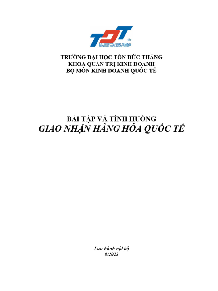 Bai Tap Giáo Trình VTBH-1st Ed.-2023 | PDF