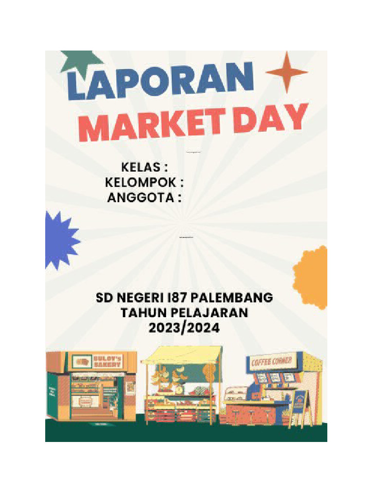 Laporan Market Day | PDF