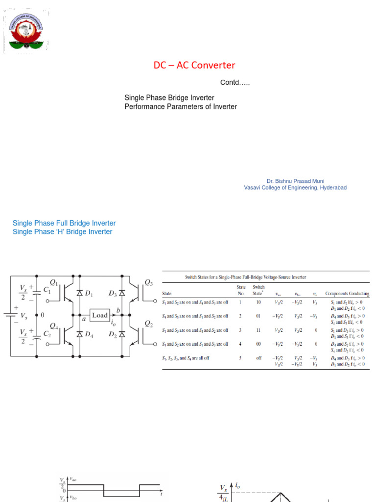 DC - AC Converter - B | PDF | Power Inverter | Electrical Engineering