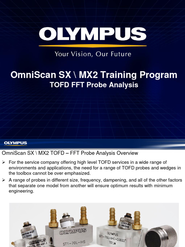 OmniSX - MX2 - Training - 16L TOFD FFT Probe Analysis | PDF | Fast ...