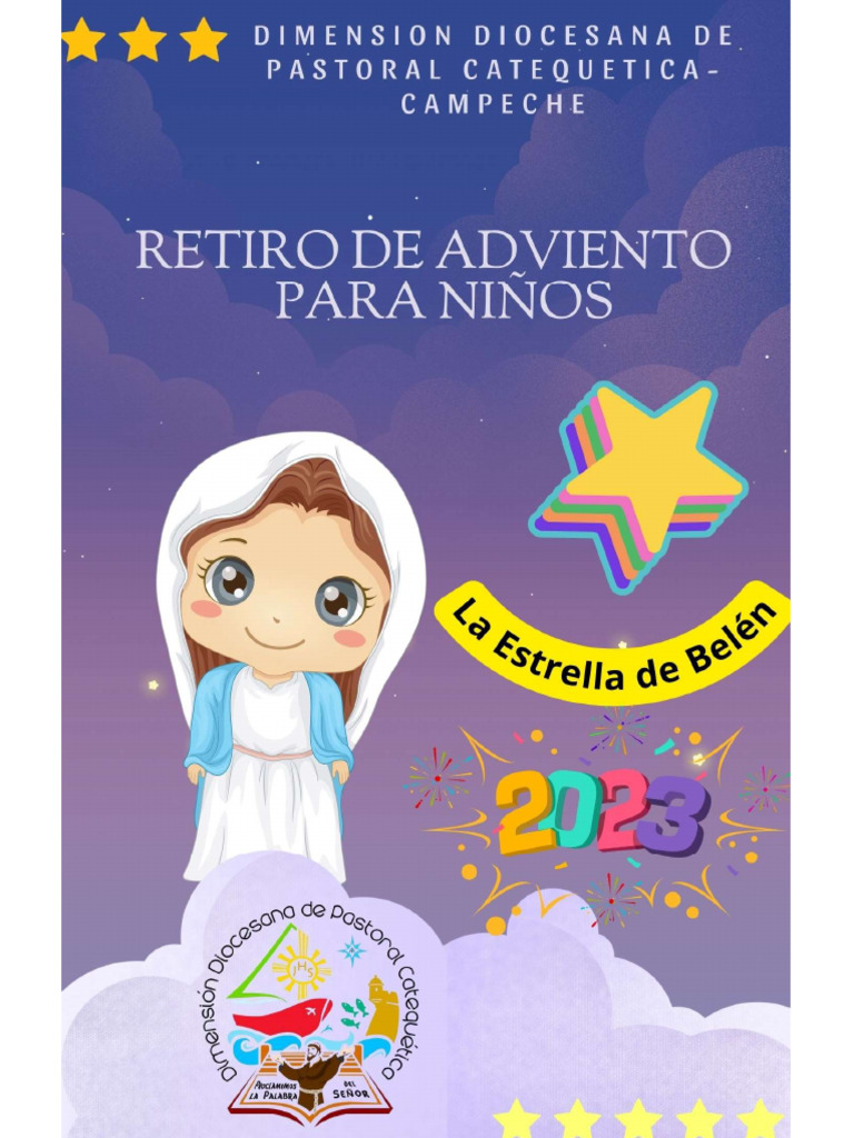 Retiro Infantil de Adviento 2023 | PDF | Adoración Cristiana Y Liturgia | Navidad