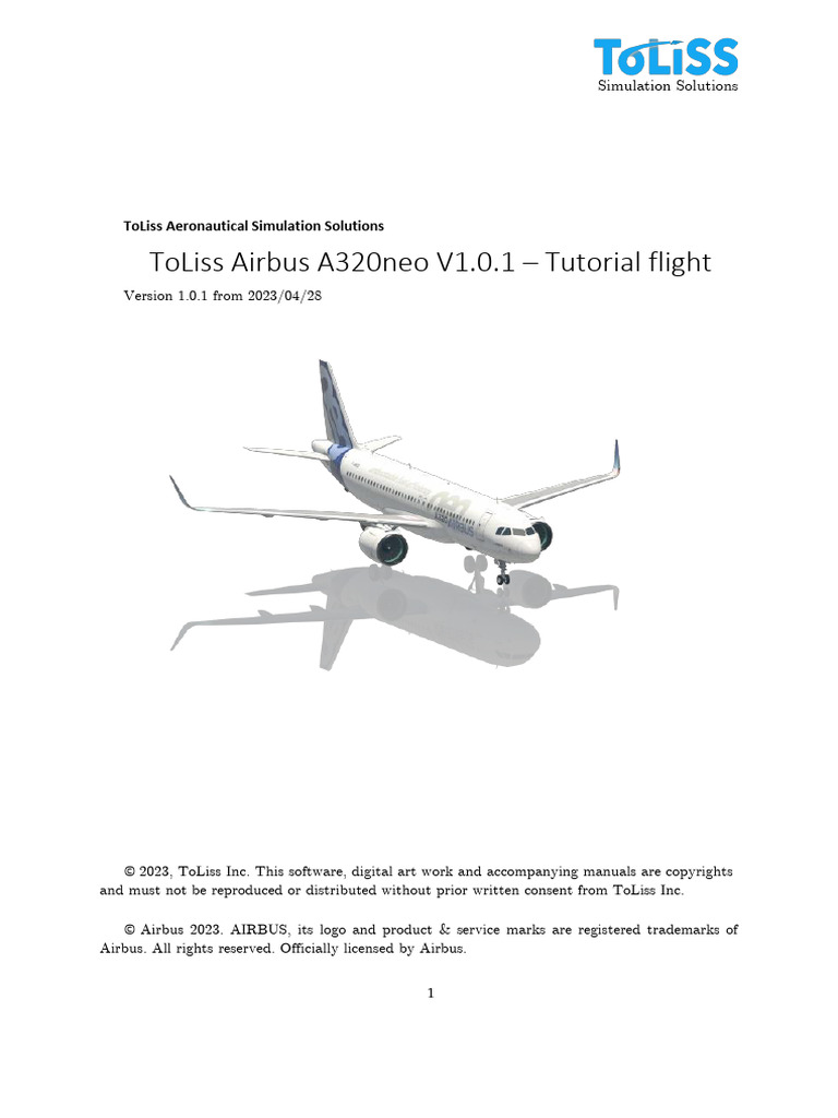 ToLiss AirbusA320 Tutorial | PDF | Aerospace | Transport