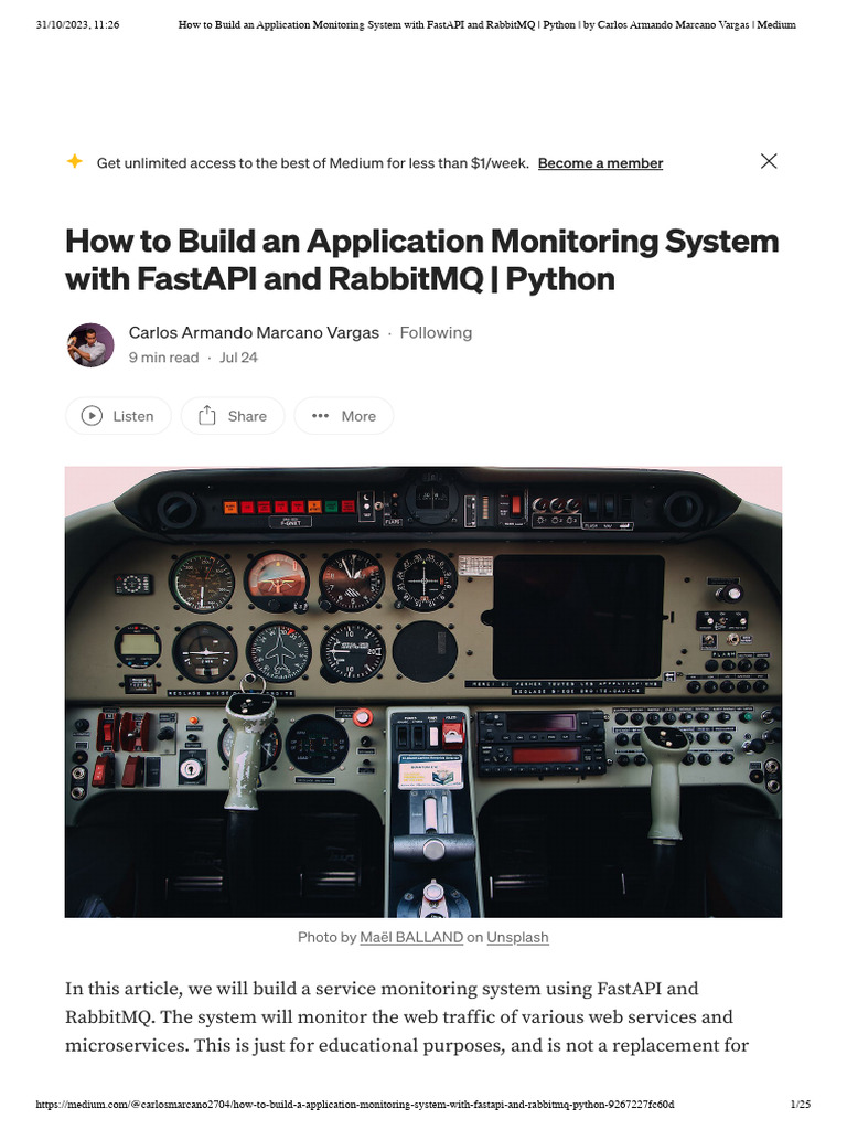 Monitoring How To Build An Application Monitoring System With FastAPI ...