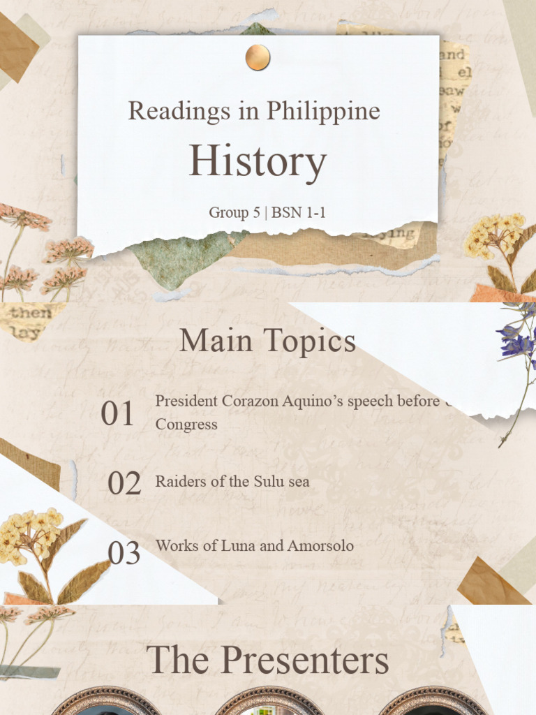 Group 5 Ppt Bsn 1-1 Rph | PDF | Corazon Aquino | Philippines