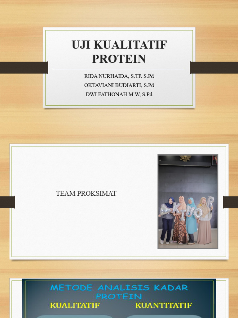 Uji Kualitatif Protein Rev | PDF