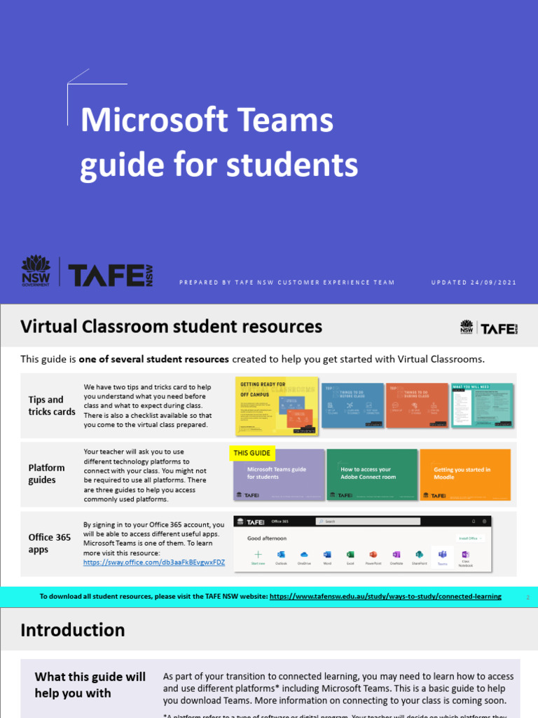 Microsoft Teams Guide for Students | PDF | Tablet Computer | Google Play