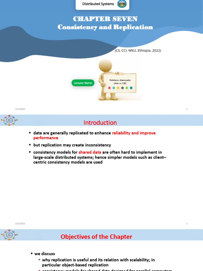 DS Chapter V7replication | PDF | Replication (Computing) | Cache (Computing)