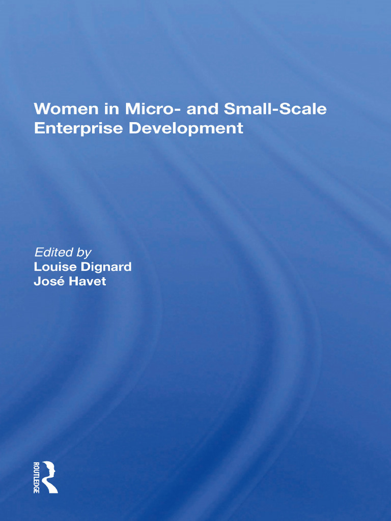 Louise Dignard, José Havet - Women in Micro - and Small-Scale ...
