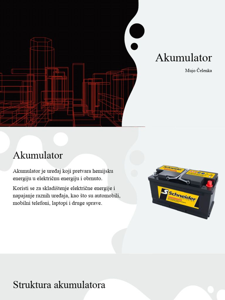 Akumulatori | PDF