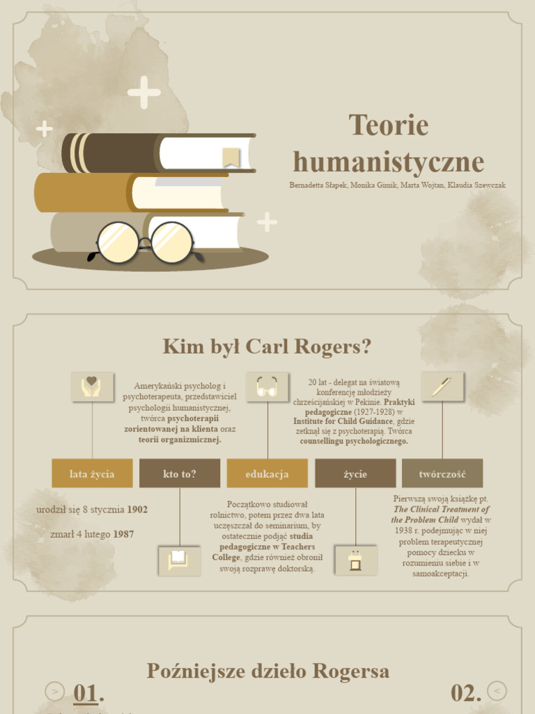 Teorie Humanistyczne | PDF