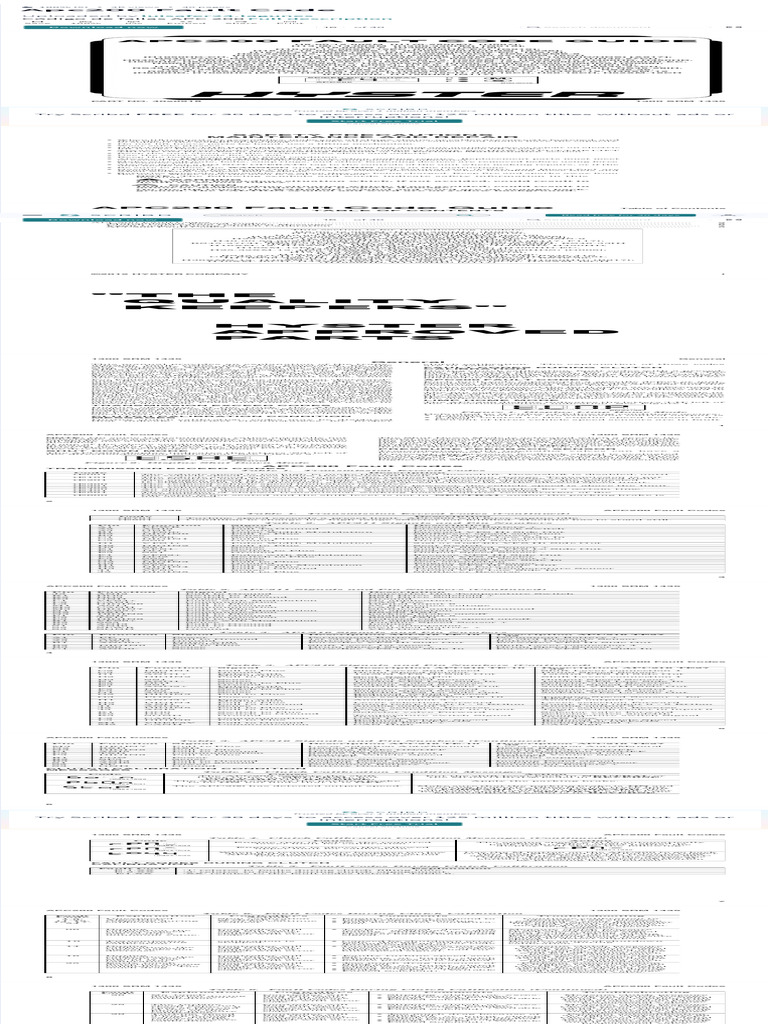 Apc200 Fault Code PDF Manual Transmission Power Supply | PDF | Clutch ...