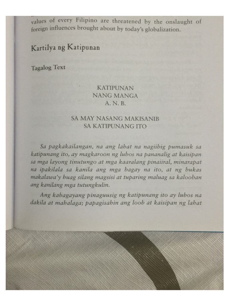 Kartilla ng Katipunan by Emilio Jacinto | PDF
