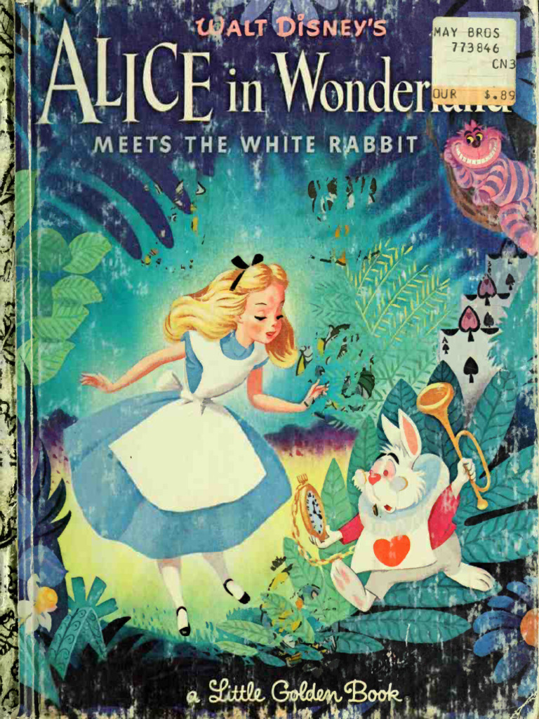 Walt Disneys Alice in Wonderland Meets The White Rabbit (DISNEY Jane ...
