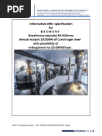 Meura Mash Filter Overview and Specs | PDF | Brewing | Fermented Drinks