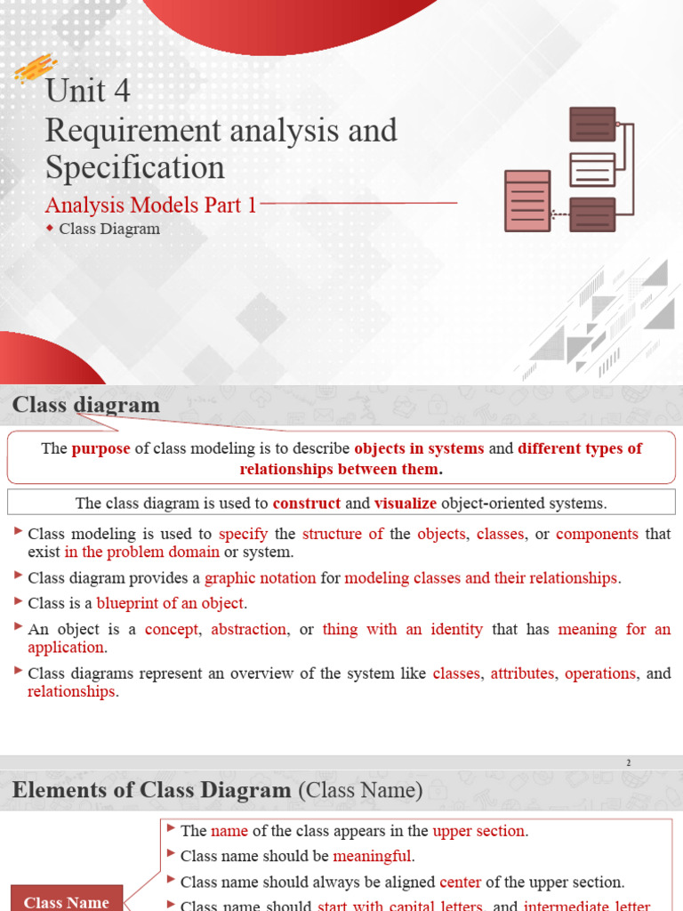 SE-Unit-4-Requirement Analysis and Specification-Class Diagram | PDF ... SE-Unit-4-Requirement Analysis and Specification-Class Diagram | PDF ...