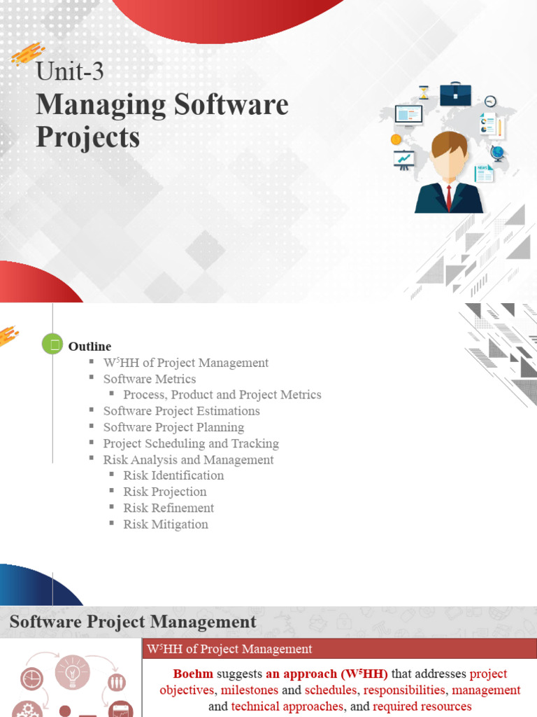 SE-Unit-3-Software Project Management | PDF | Performance Indicator | Project Management
