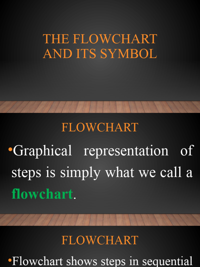 The Flowchart and Its Symbol | PDF