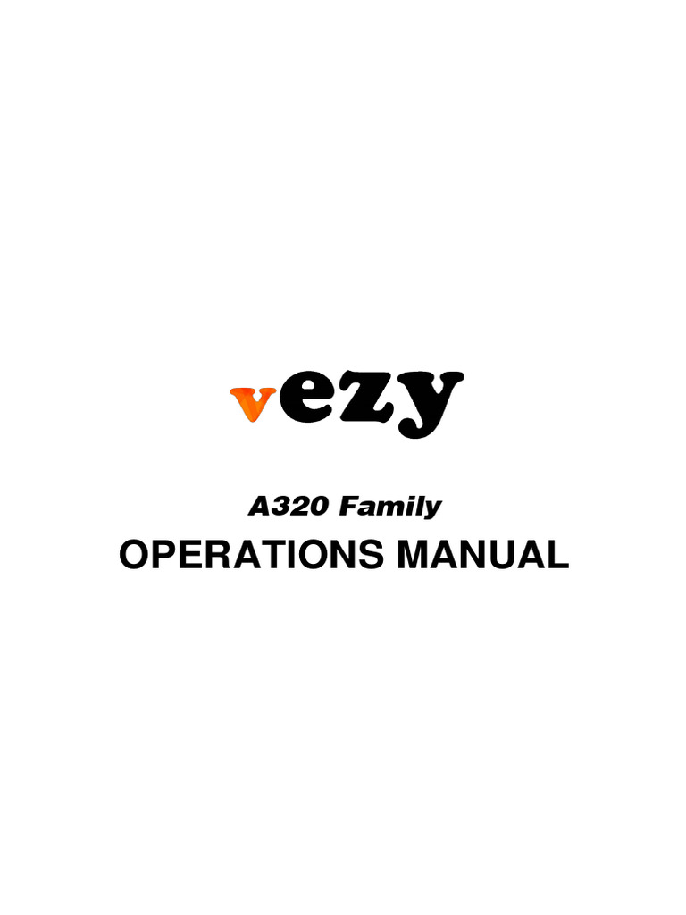 vEZY A320 Family Operations Manual | PDF | Airspeed | Aerospace Engineering