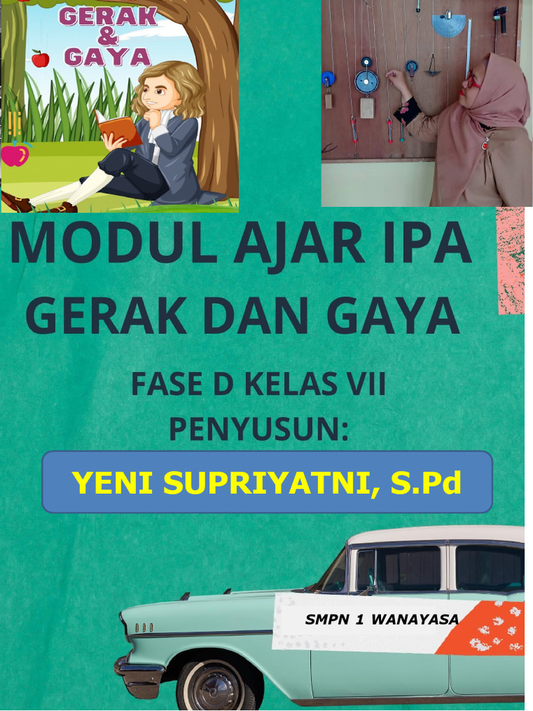 Modul Ajar Ilmu Pengetahuan Alam (IPA) - Gerak Dan Gaya - Fase D | PDF | Kesehatan Holistik