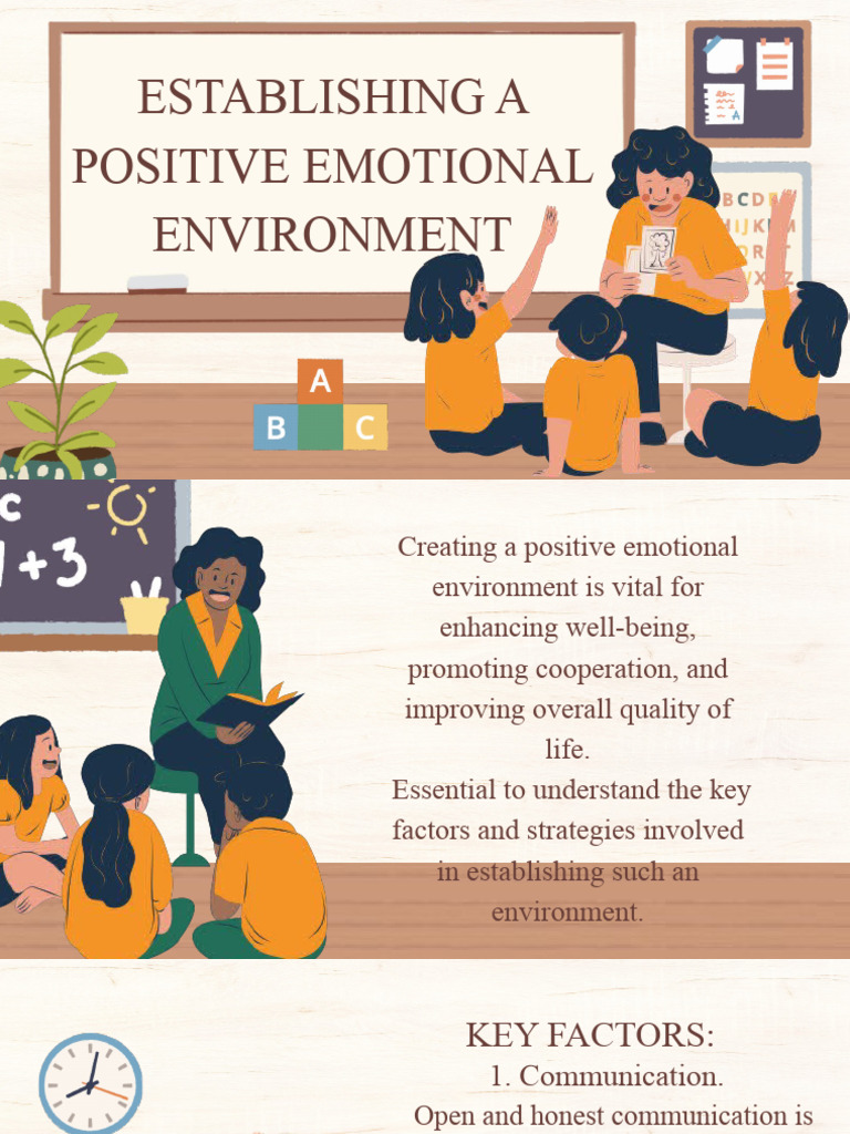 Establishing A Positive Emotional Environment | PDF | Stress Management ...