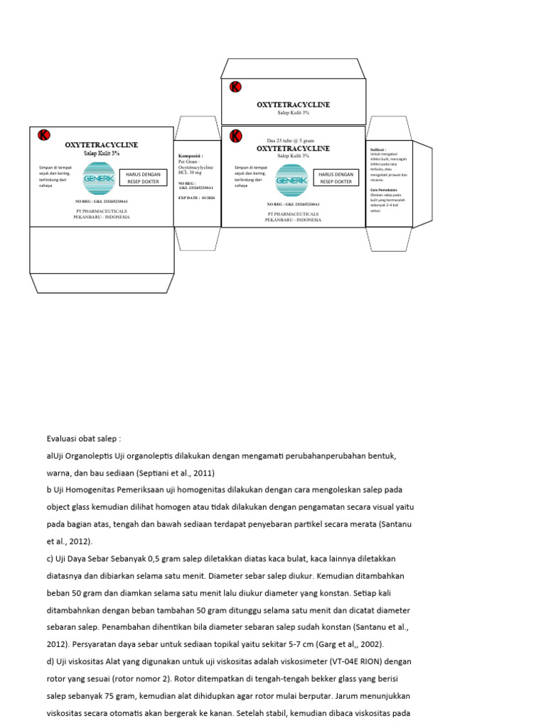 Desain Kemasan Dan Evaluasi | PDF