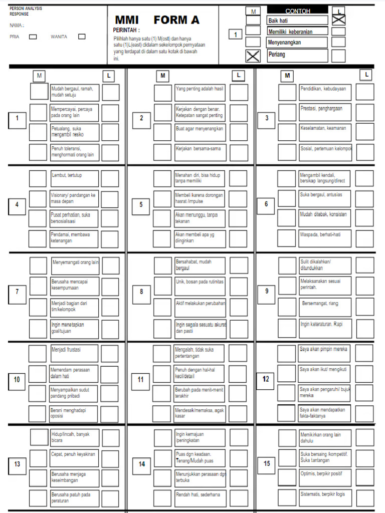 Lembar Mmi - BLM Fix | PDF
