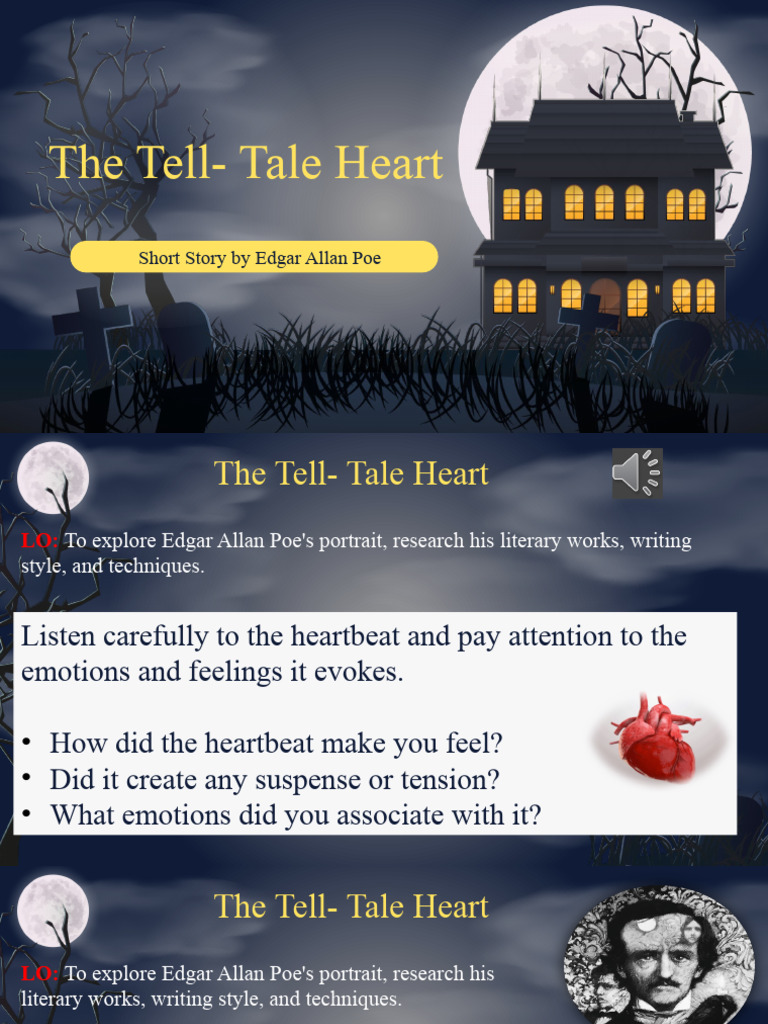 The Tell-Tale Heart | PDF | Narration | Edgar Allan Poe