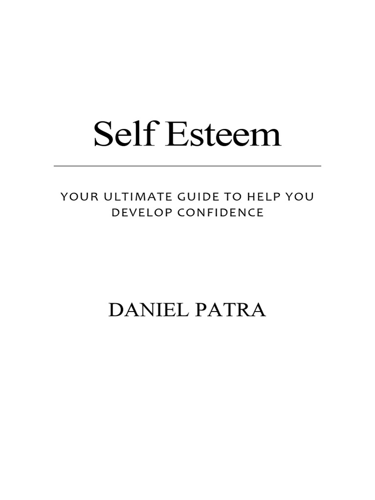 Self Esteem | PDF | Self Esteem | Shyness