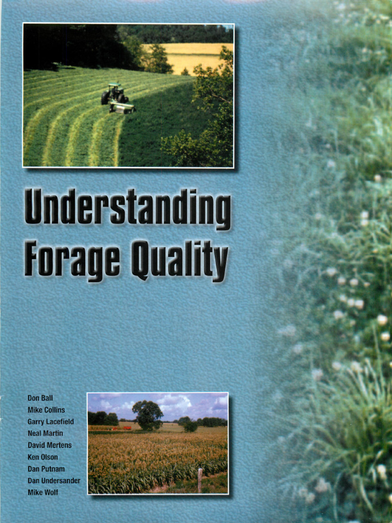 Understandingforagequality | PDF