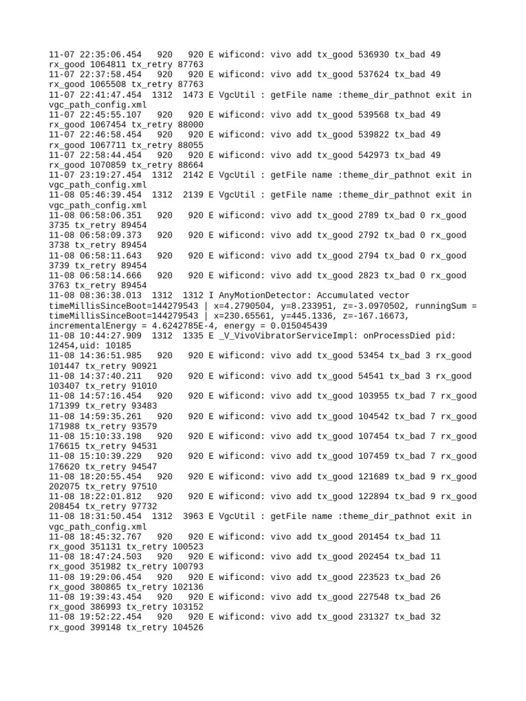 Log | PDF | Computing | System Software
