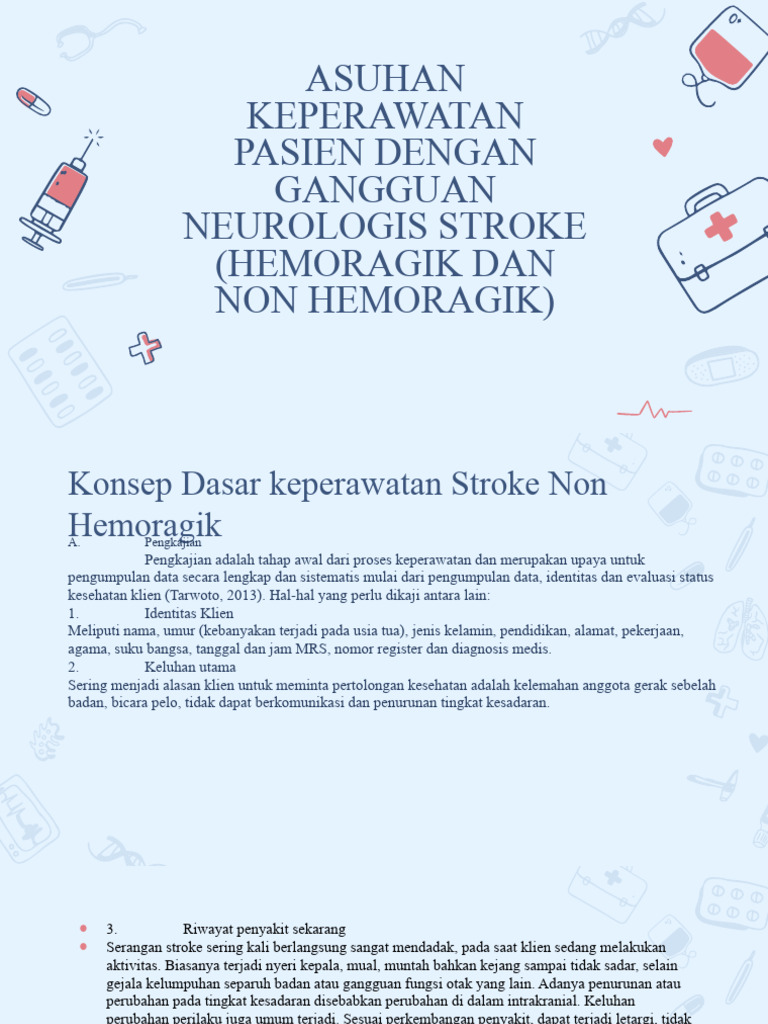 Konsep Dasar Non Hemoragik | PDF