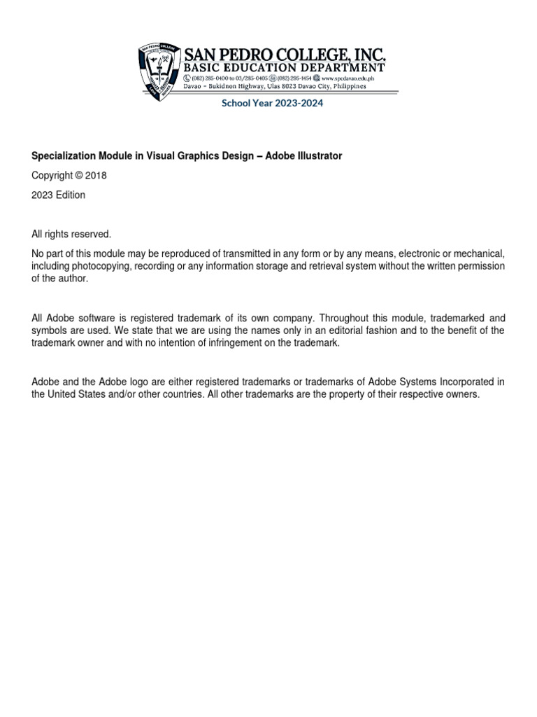 LESSON5&6 _ AI TOOLS & VECTOR GRAPHICS | PDF | Adobe Photoshop | Image ...