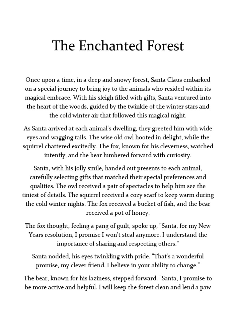 The Enchanted Forest | PDF