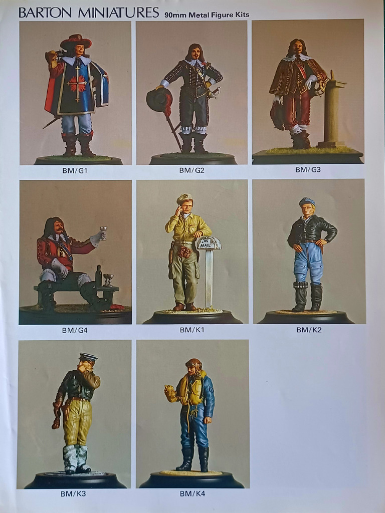 Catalogo Barton Miniatures (H.a.) | PDF