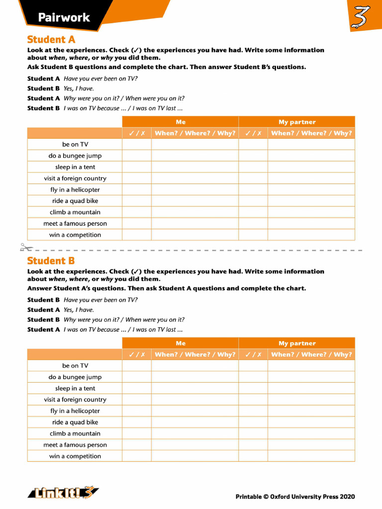 Pairwork Unit3 Jun4 | PDF