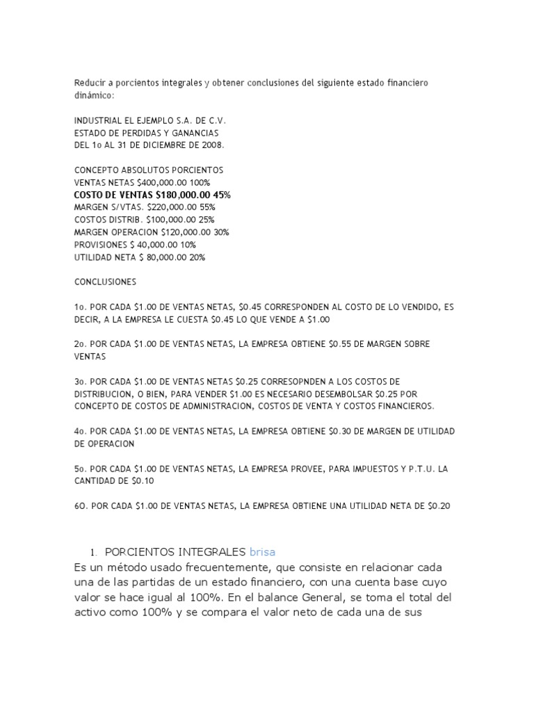 Porcientos Integrales y Razones Simples y Estandar | PDF | Porcentaje | Integral