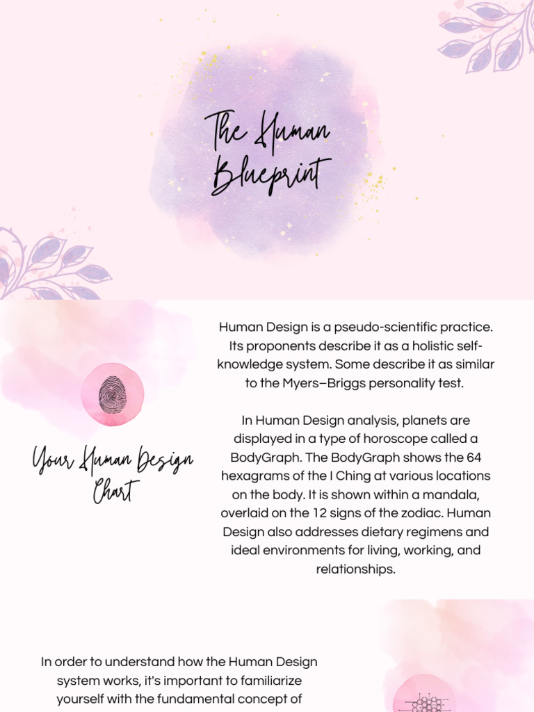 Human Design Chart | PDF | Neutrino | Physics