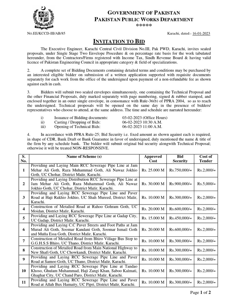 Pak PWD | Download Free PDF | Money