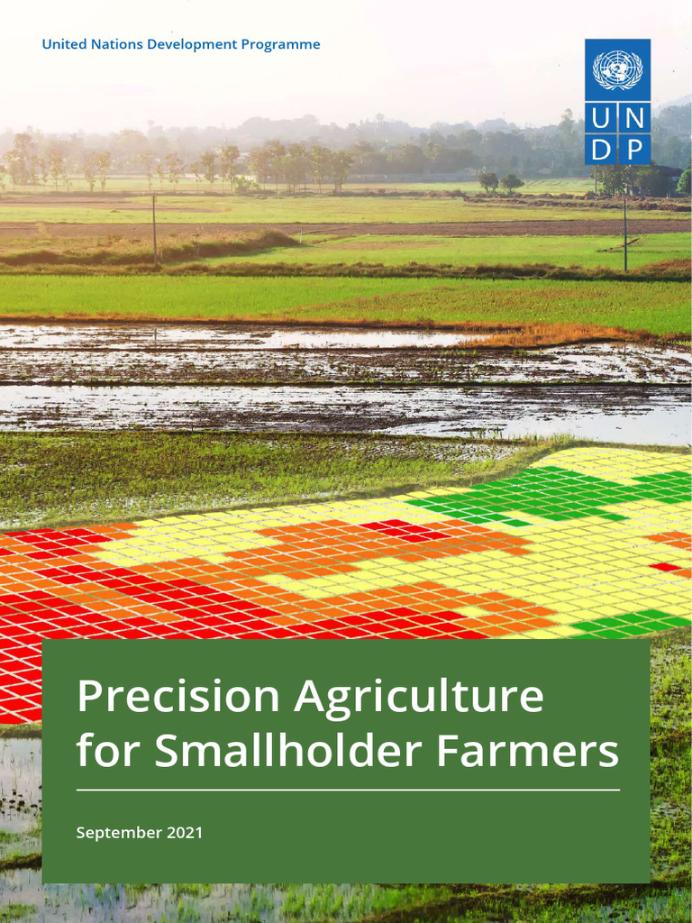 Undp Precision Agriculture For Smallholder Farmers Pdf Agriculture