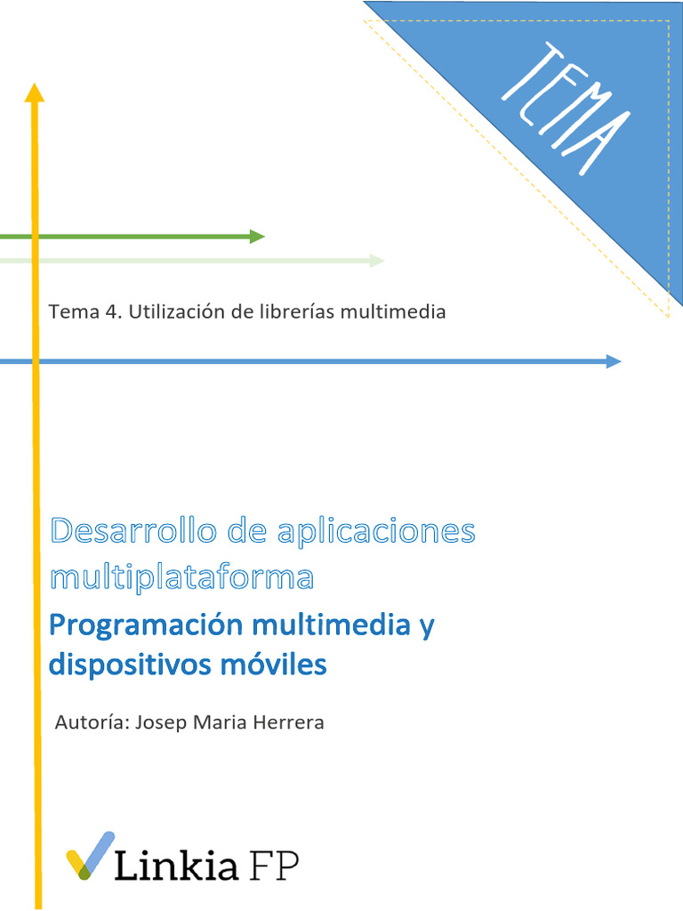 Tema 4. Utilización de Librerías Multimedia | PDF | Compresión de datos | Aplicación movil