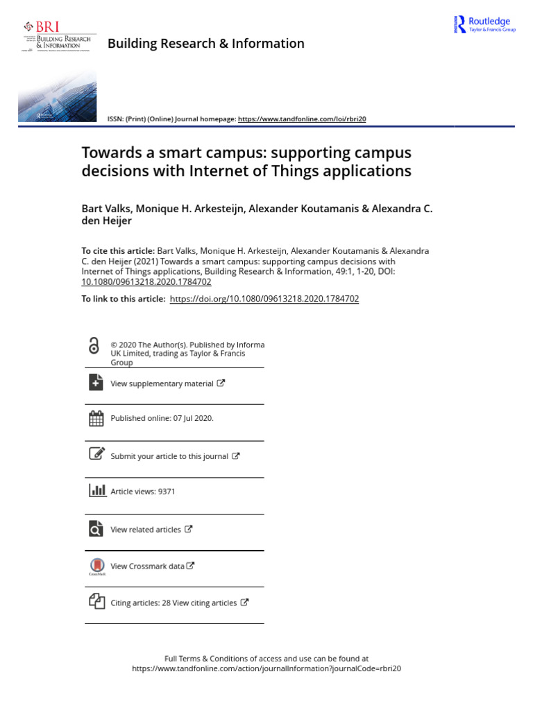 03-Towards A Smart Campus - Supporting Campus Decisions With Internet ...