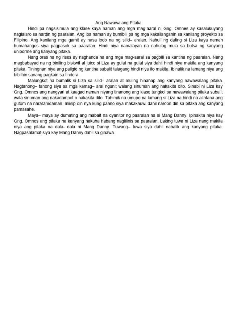 Mga Likhang Kwento | PDF