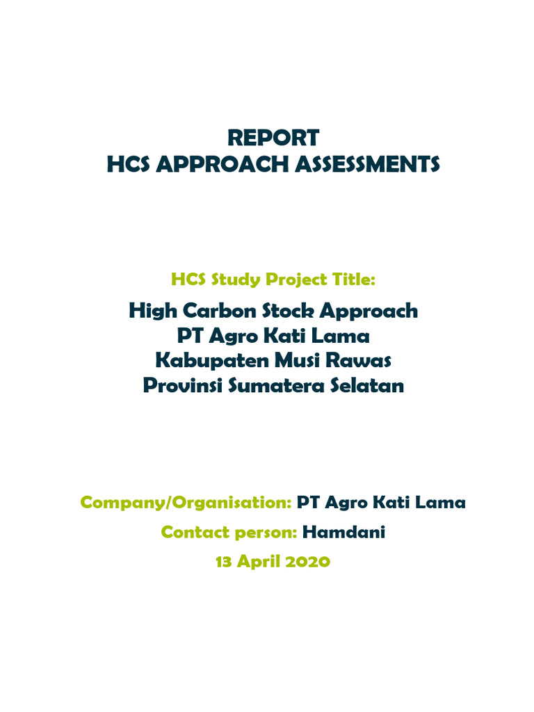 Hcsa Report BH PT Akl | PDF | Science & Mathematics