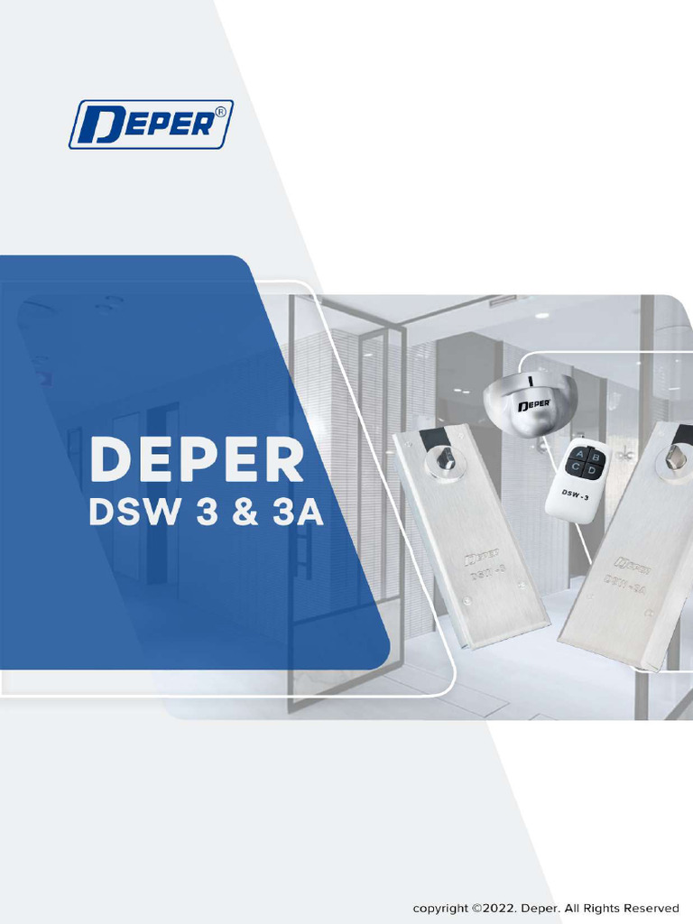 (A4) Catalogue DSW 3&3a | PDF